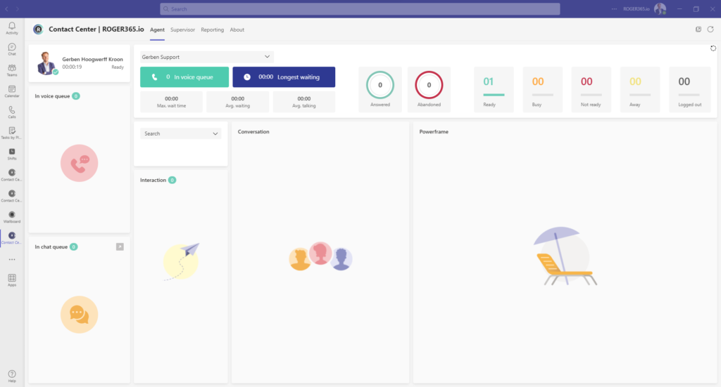 Microsoft Teams Integration ROGER365 io