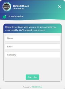 November 2020 Updates - ROGER365.io