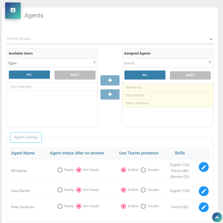 Agents - ROGER365.io