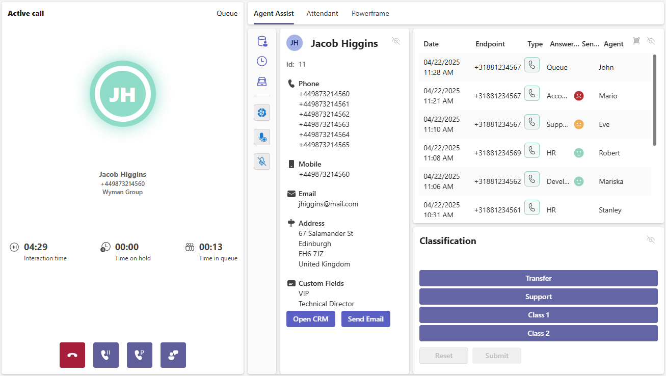 Agent Assist - ROGER365.io